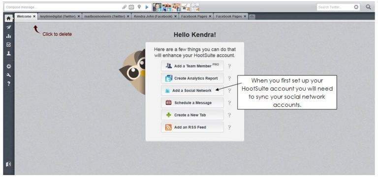HootSuite Tutorial - Kendra John Designs