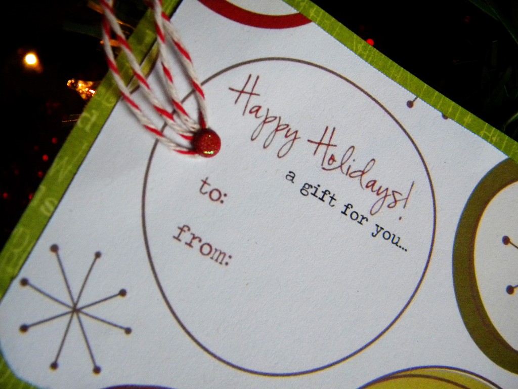 Printable {freebie} Gift Tags - Kendra John Designs