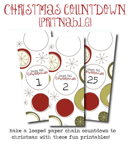 Christmas Countdown Freebie! - Kendra John Designs