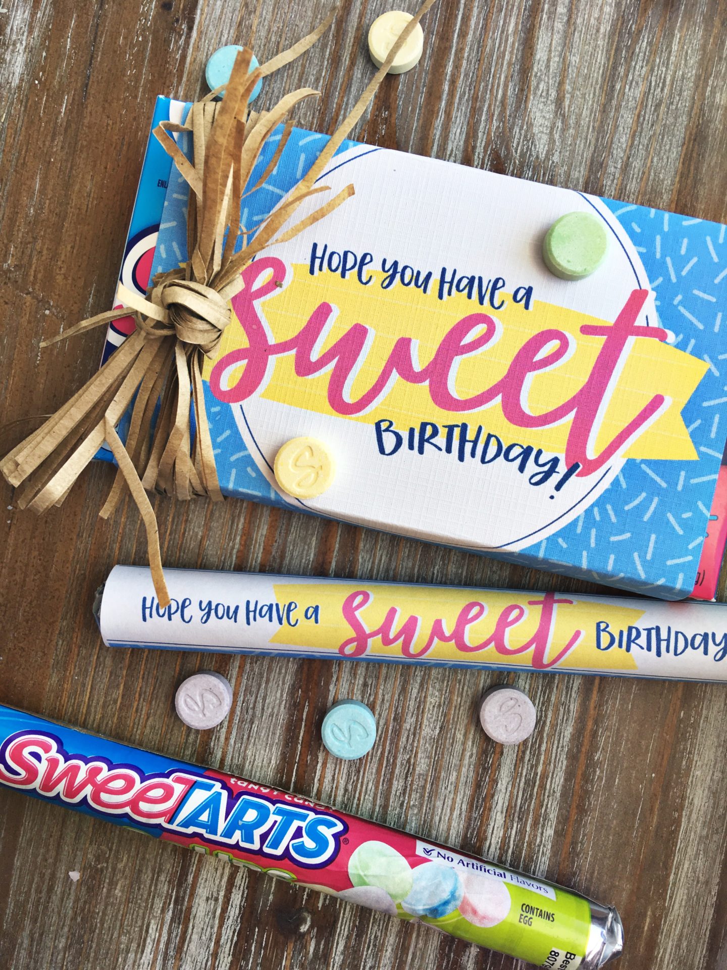 Happy Birthday Tag - Have a SWEET Birthday! | Kendra John Designs